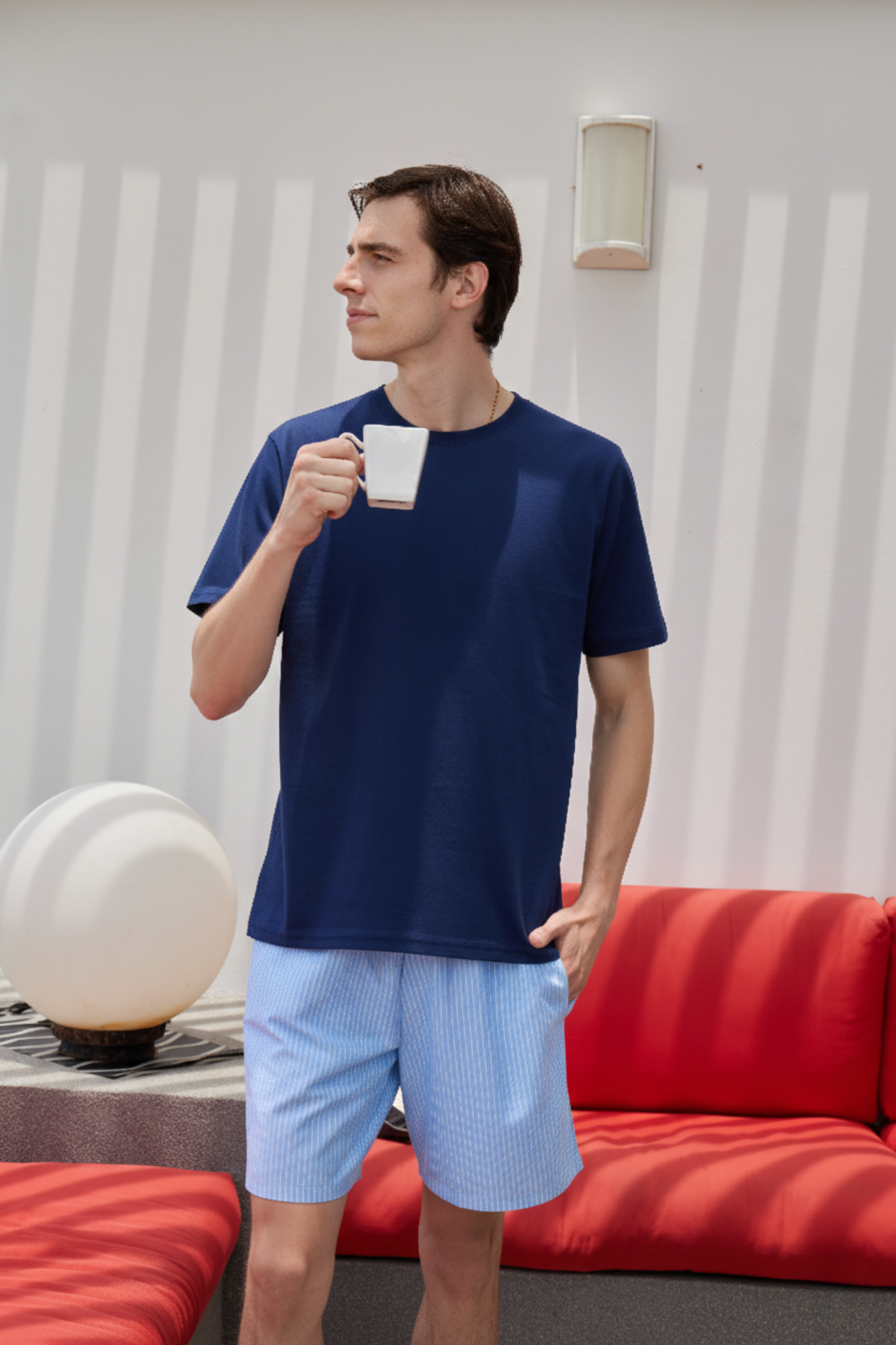 Pijama Hombre Algodón - Emilio – LIMA BASICS